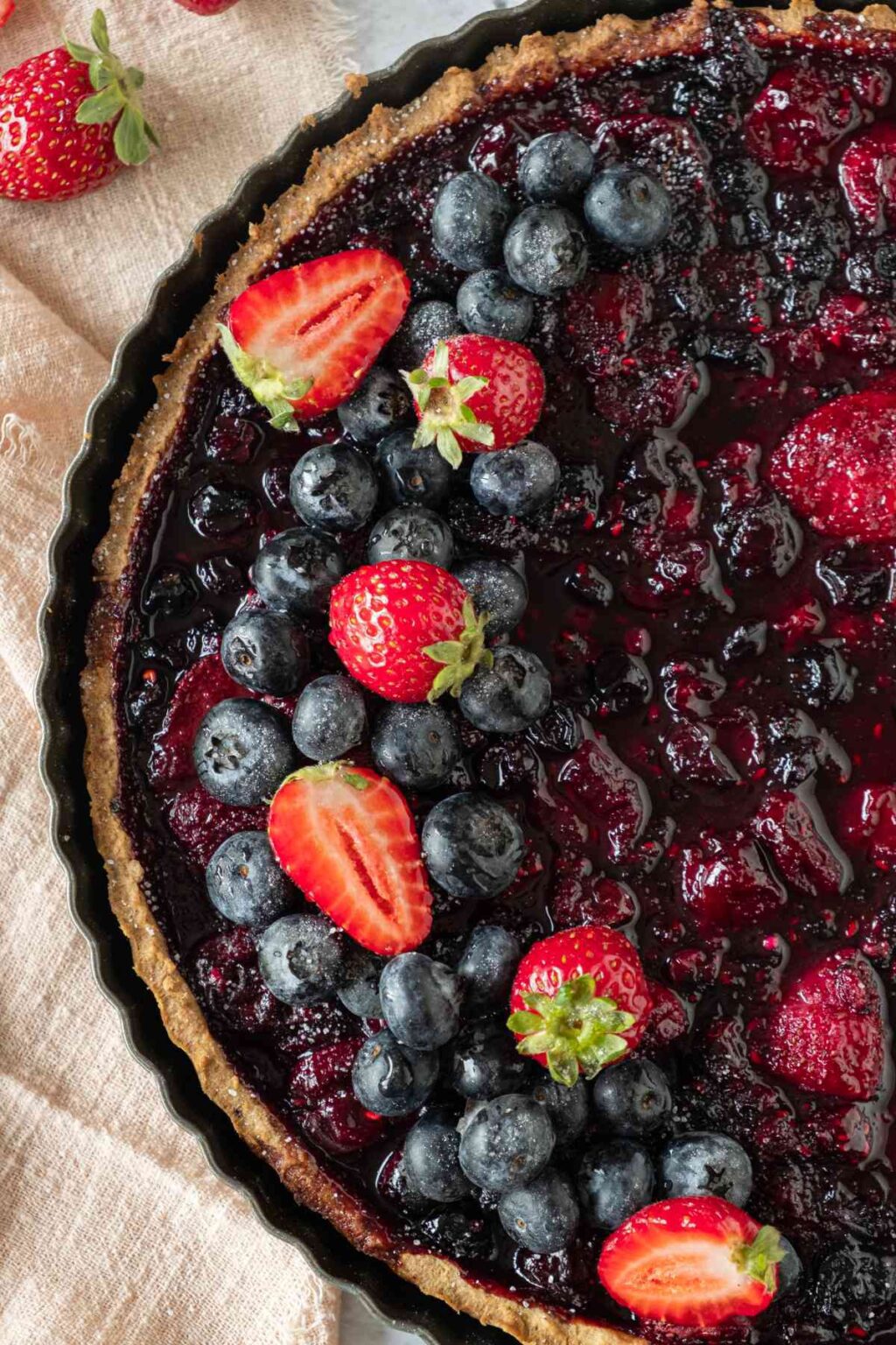 EASY MIXED BERRY TART RECIPE