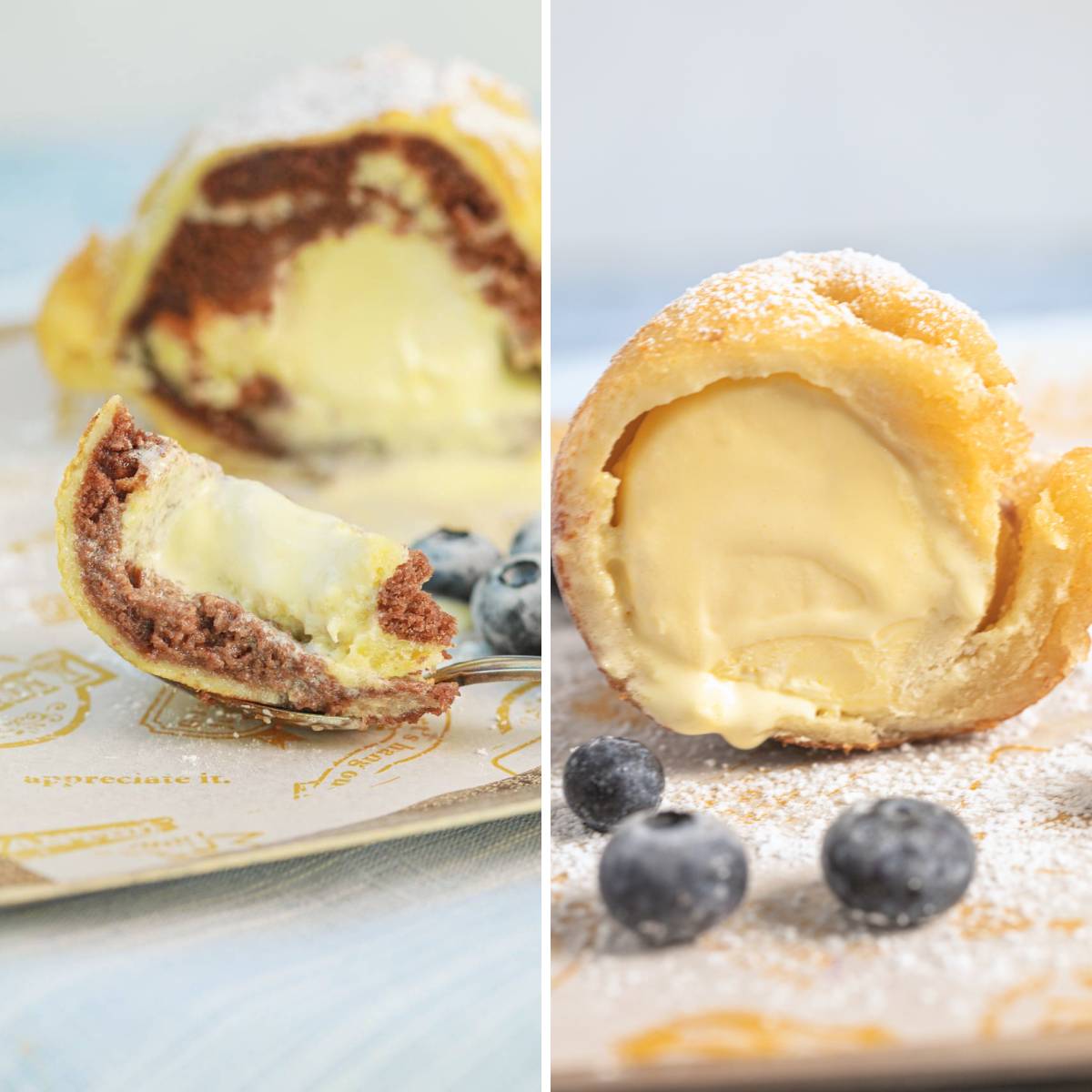 FRIED ICE CREAM 2 WAYS - nicetartes.com