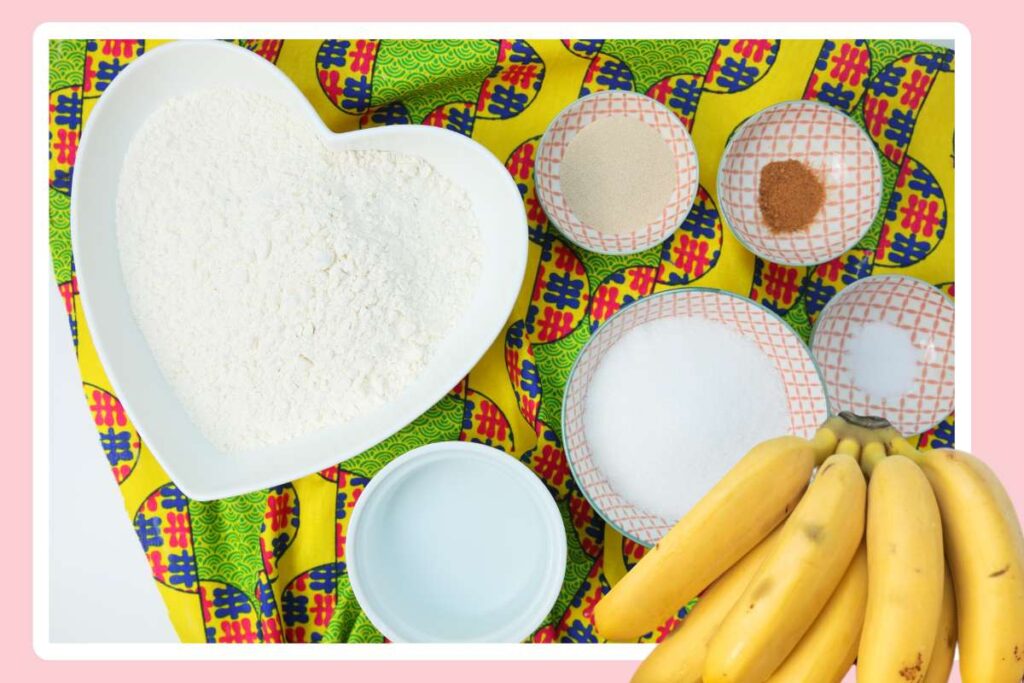 Banana Puff Puff (Beignets) - nicetartes.com