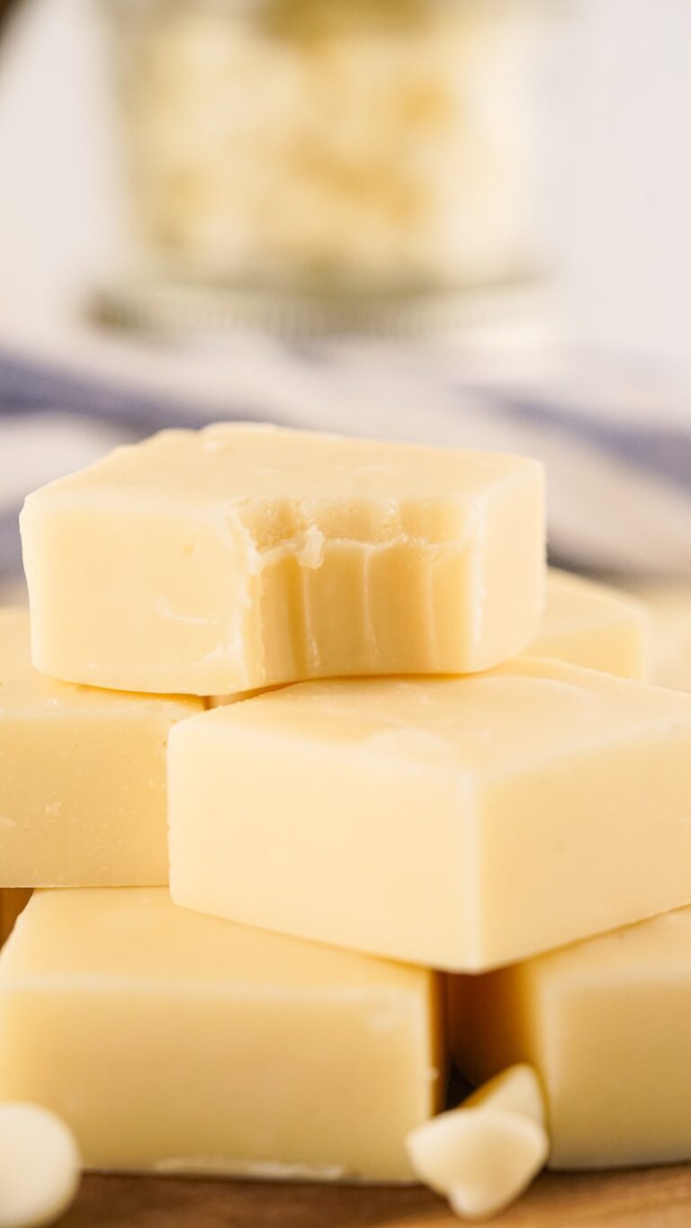 Easy 2-Ingredient Vanilla Fudge Recipe
