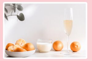 Champagne Mandarin Coconut Popsicles